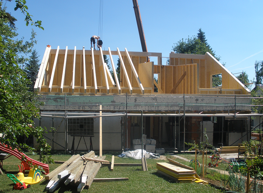 Neubau / Anbau – Megerle Holzbau